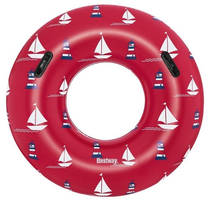 Bestway Круг для плавания "Морское путешествие" 119 см, микс 36353