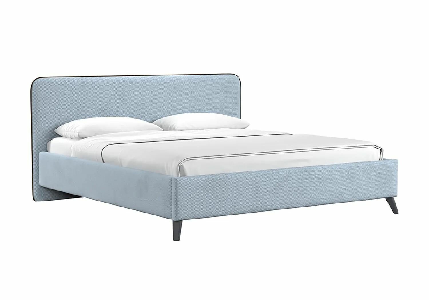 Кровать Миа светло-серая