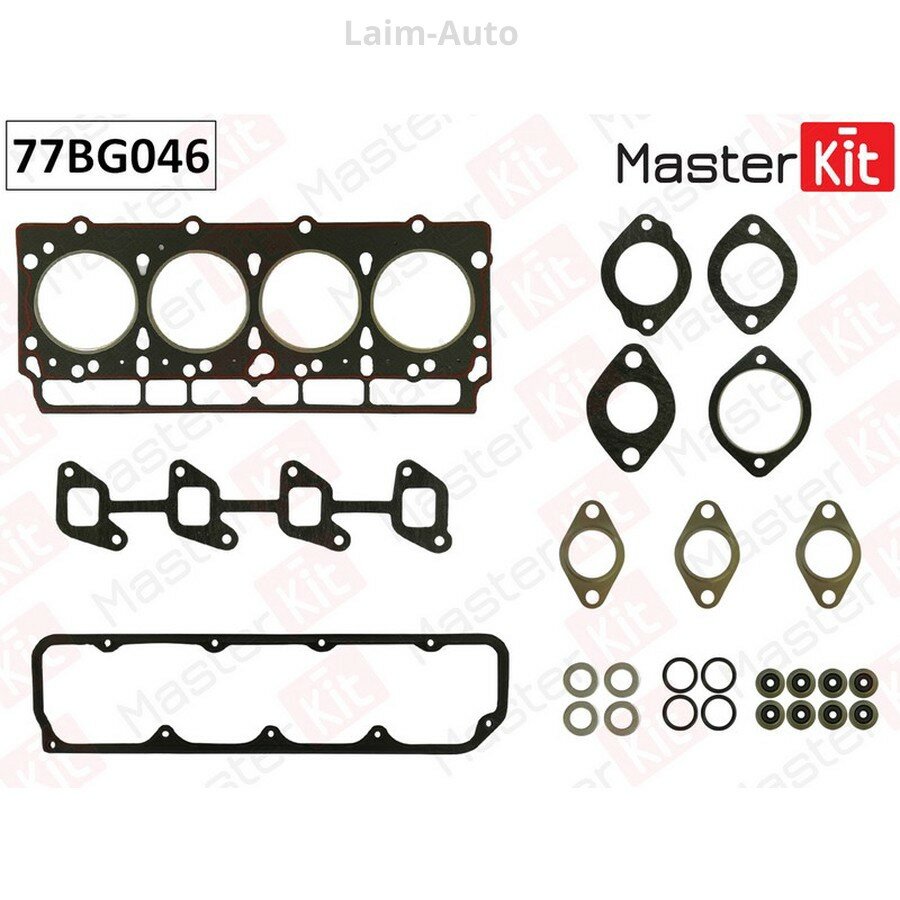 MASTERKIT 77BG046 77BG046 Полный комплект прокладок ДВС Ford Transit 91-00 4BC/4FA