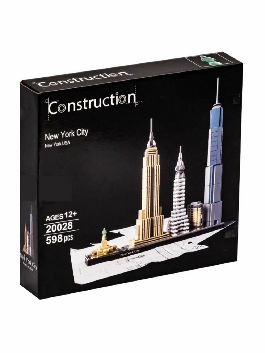 Конструктор Архитектура, Нью-Йорк, 20028