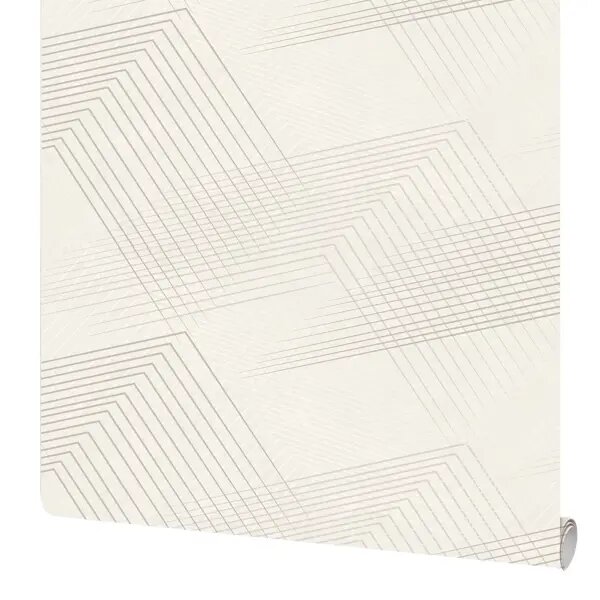 Обои флизелиновые Токио белые 1.06 м 70624-11