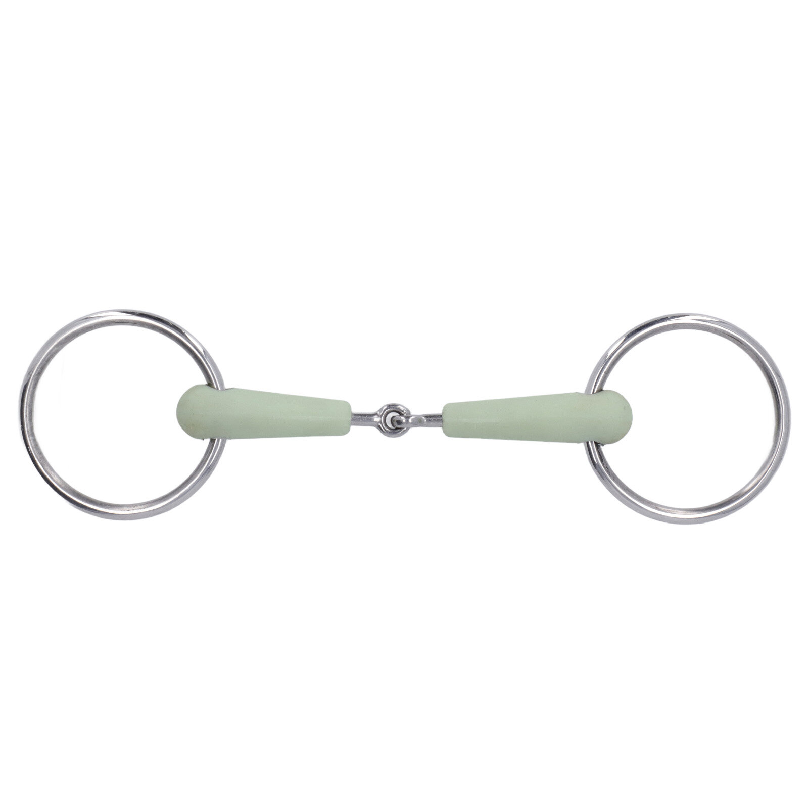 Трензель для рта лошади 130 мм с цепочкой из нержавеющей стали для конного тренировочного оборудования