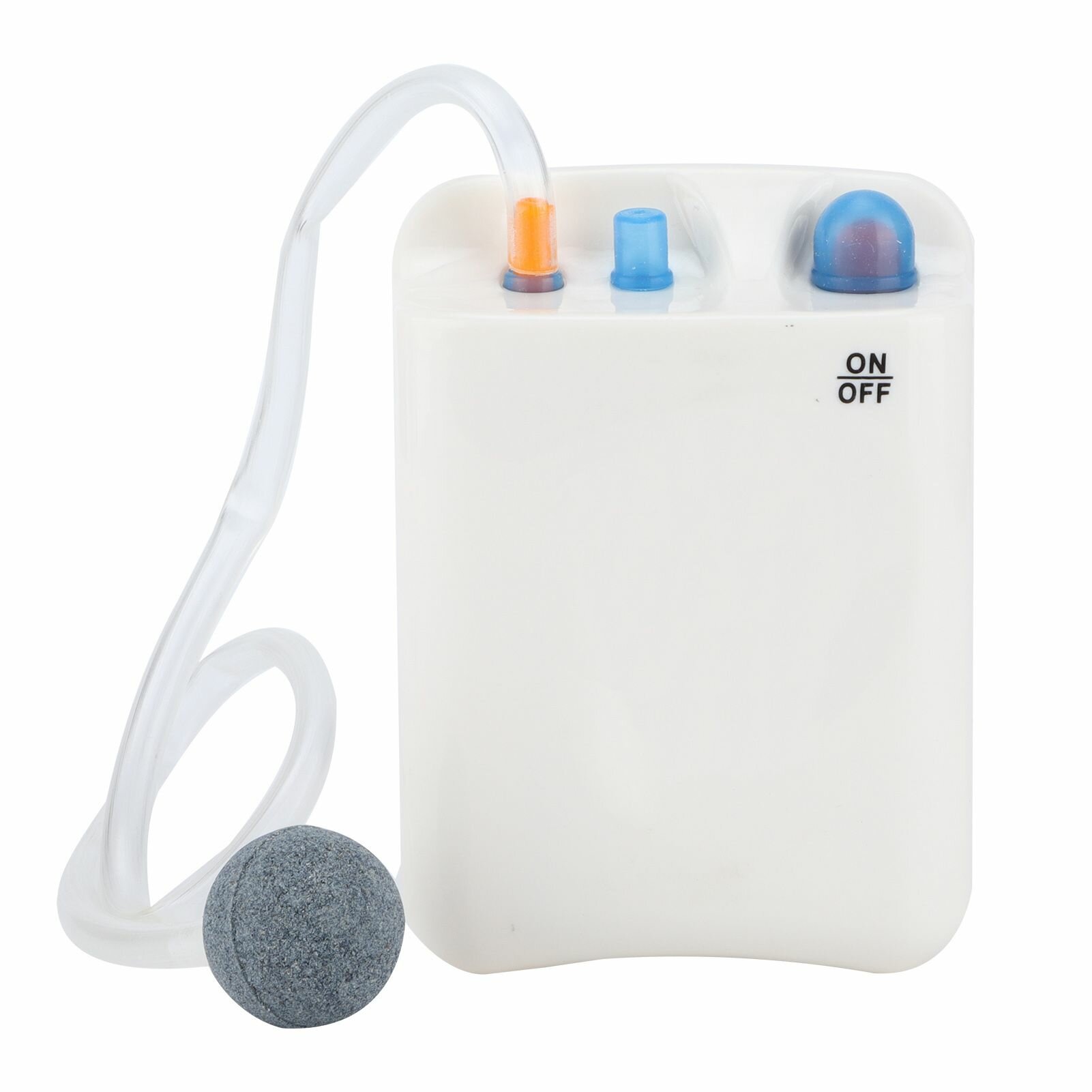 DC 125 Кислородный насос Портативный воздушный насос с питанием от аккумулятора Диффузор кислорода для аквариума