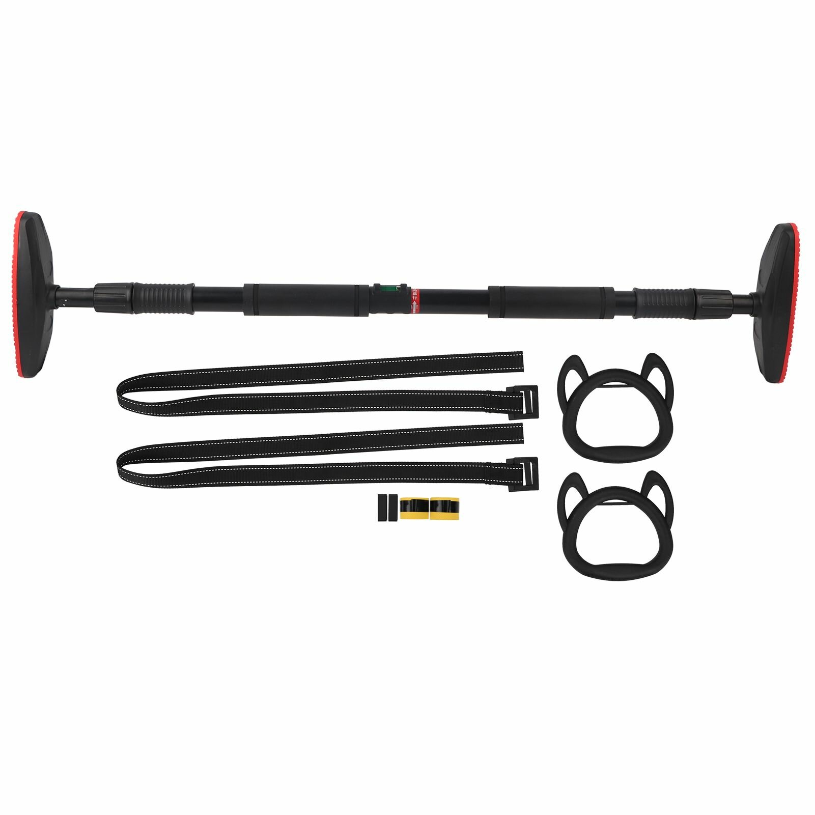 Детский комплект подвесных колец для фитнеса и гимнастики в помещении, поворотная перекладина и кольца 80130 см