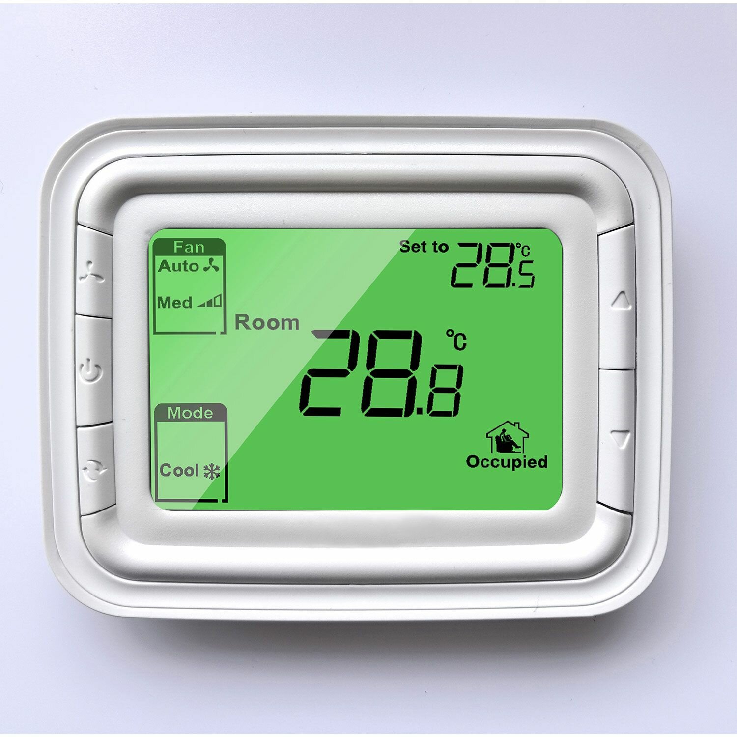 Цифровой термостат с ЖК-дисплеем серии T6861, 12P, 4 элемента управления