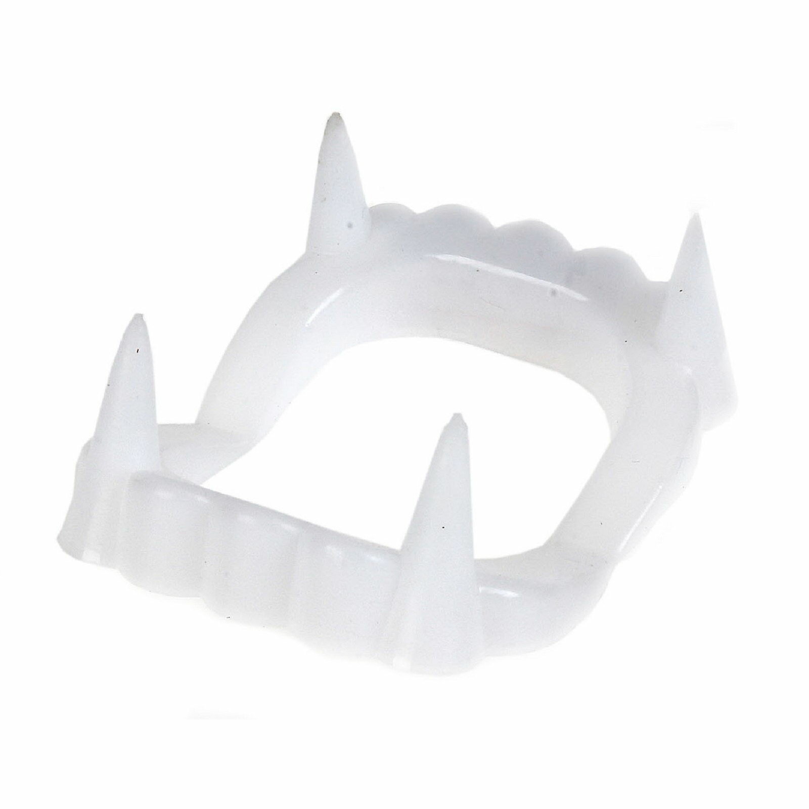 Челюсть "Вампир", белая, вид: челюсти, зубы, тематика: животные, 12 шт.