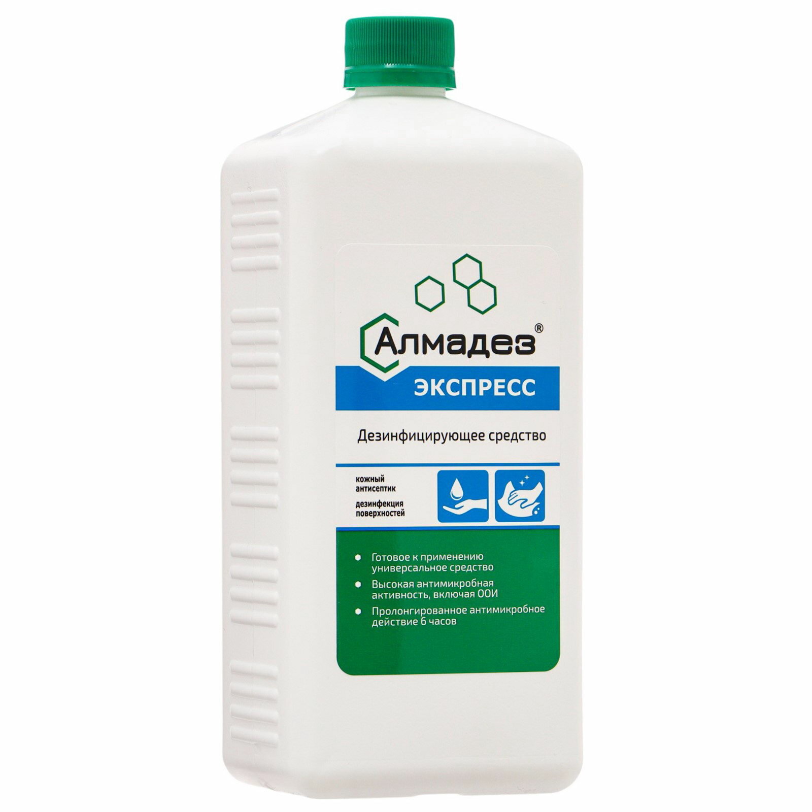Антисептик "Алмадез-Экспресс", кожный, дезинфекция поверхностей, 1 л