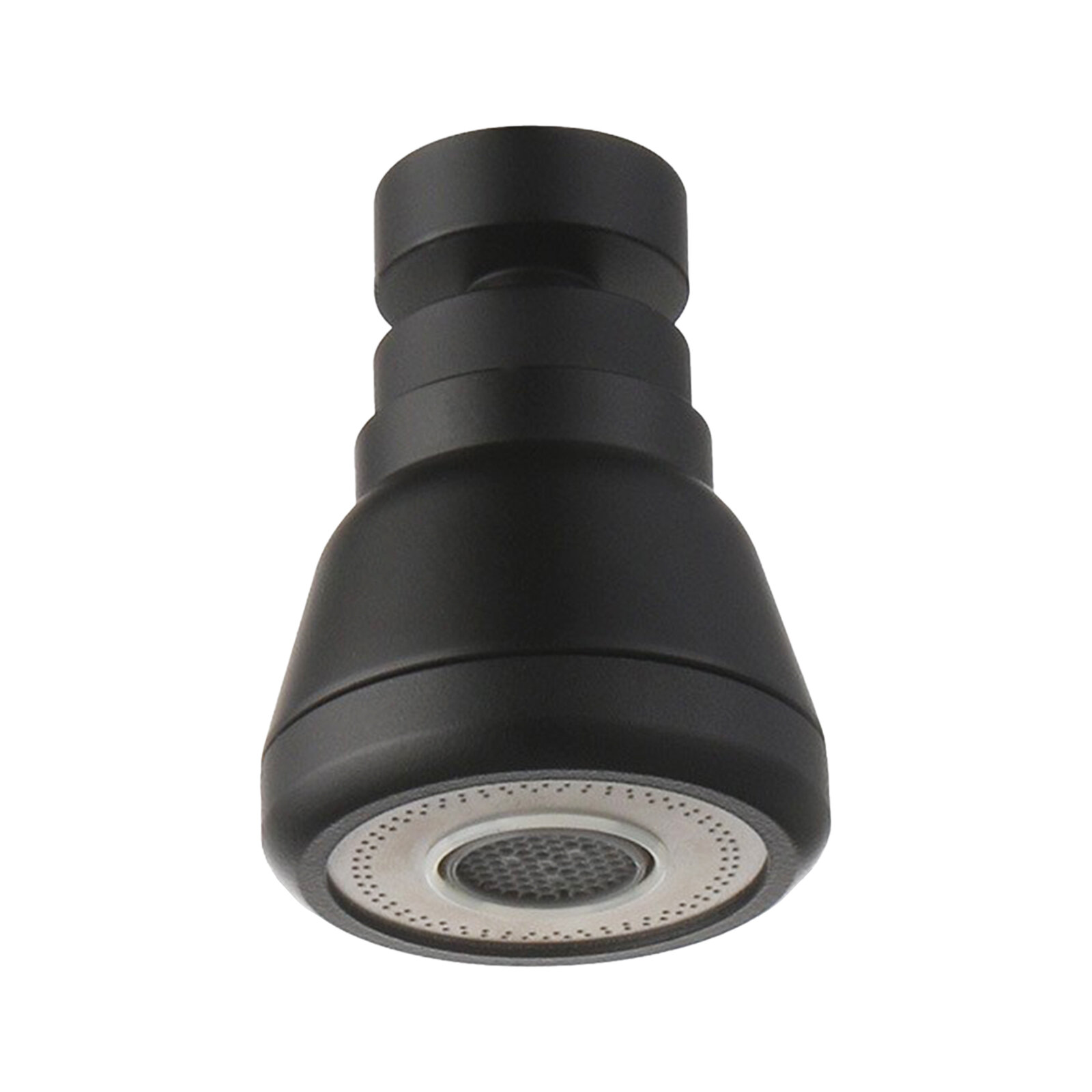 Головка кранов 360° поворотная Расширитель крана Защищенный от брызг Детachable Кухонный распылитель с 3 режимами Экономия воды Черный Медный 1 шт.