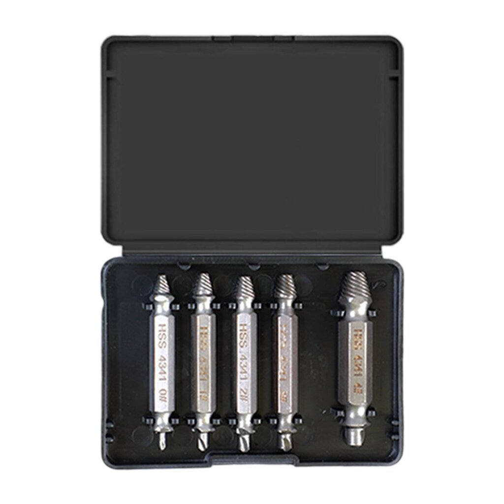 Набор сверл Для Извлечения Поврежденных винтов, Демонтированный Винтовой Экстрактор Для Поврежденных Винтов, Экстрактор Сломанных болтов