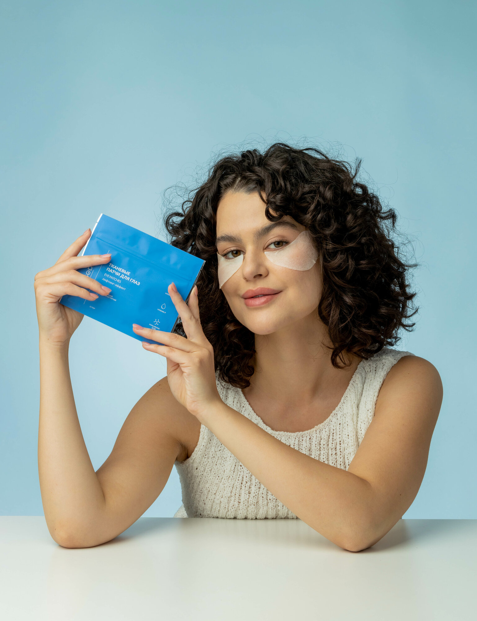 Тканевые патчи для глаз лифтинг-эффект, 15 пар ELSEDA