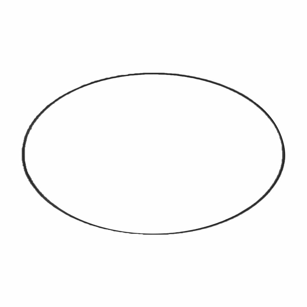 12-дюймовое железное кольцо с золотой гирляндой-черный