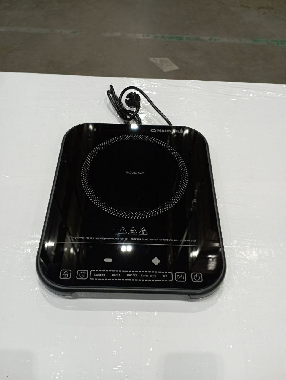 Индукционная плитка MAUNFELD EFI301TBK