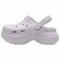 Сабо SKECHERS, размер EU 37 стопа (24CM), фиолетовый