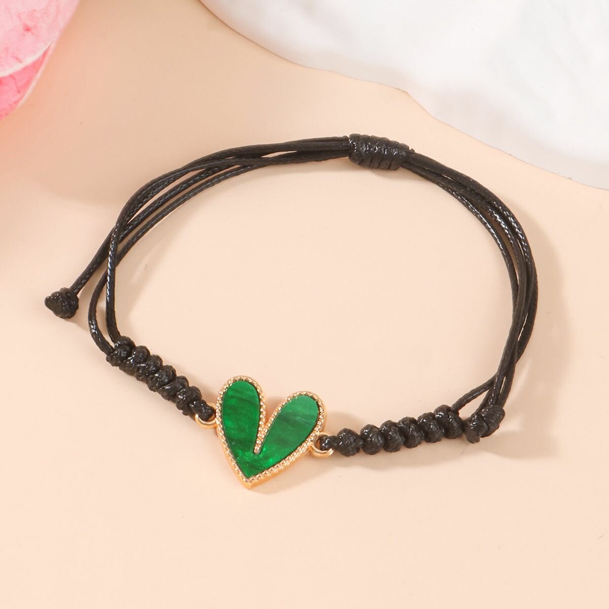 Блокатор-шаблон для вязания зеленый -