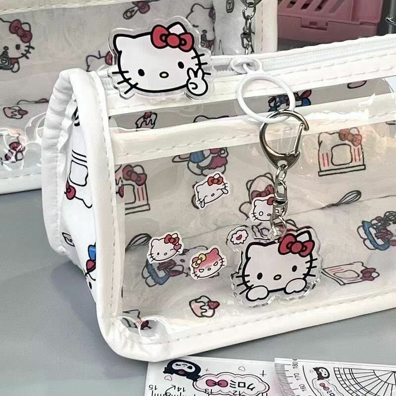 Школьный пенал для девочки аниме Хелло Китти Hello Kitty Лева