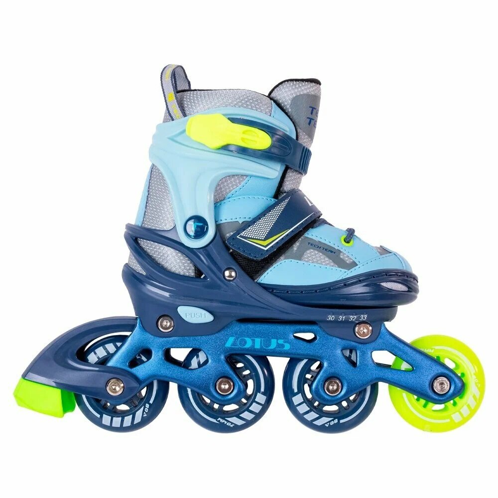 Роликовые коньки детские раздвижные Lotus pink р. M (34-37)