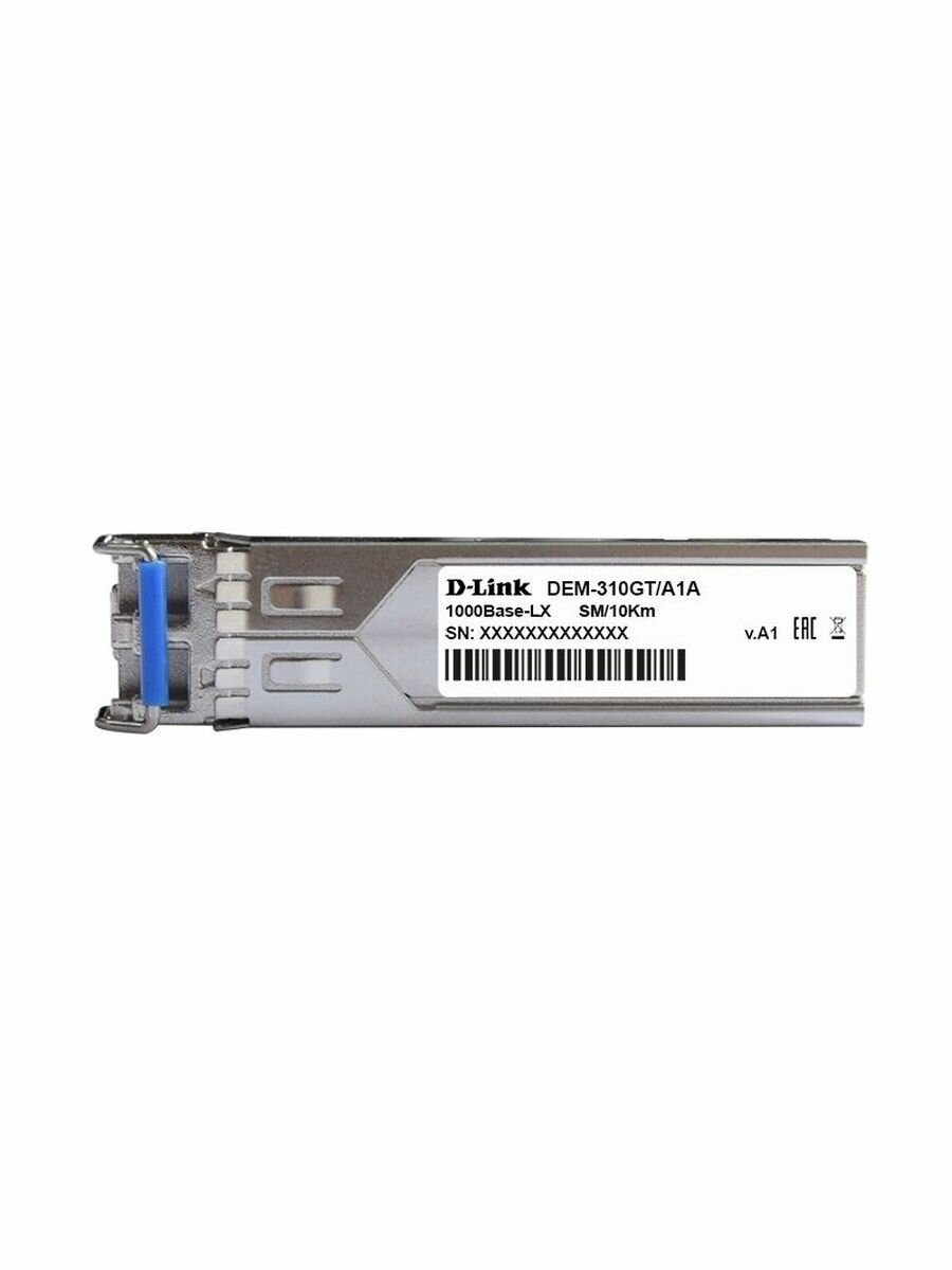 Трансивер SFP D-Link 310GT, однонаправленный, LC разъем, 1.25 Гб/с