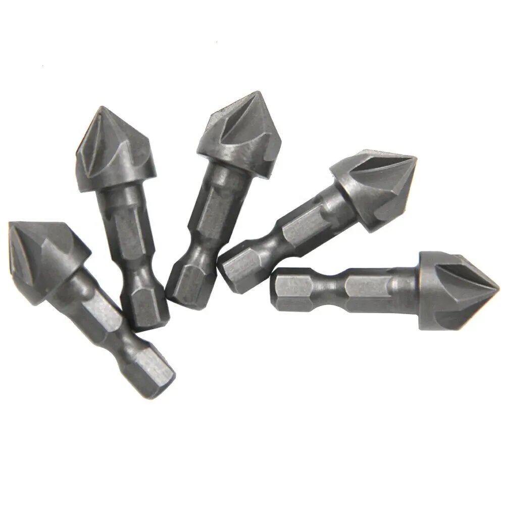 Набор сверл с зенковкой Chamferer, 5 шт, Цвет: 5PC