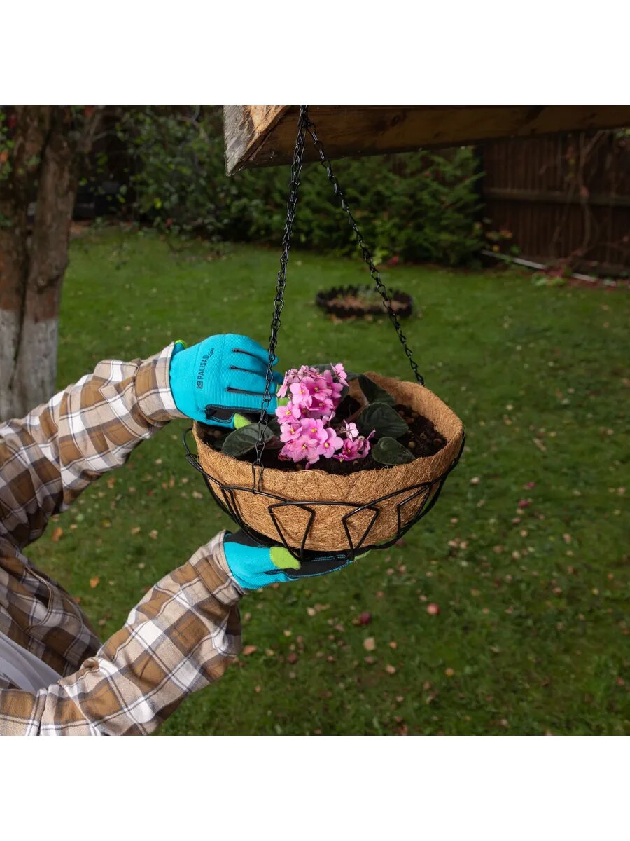 Подвесное кашпо, 30 см, с кокосовой корзино, PALISAD, 69002