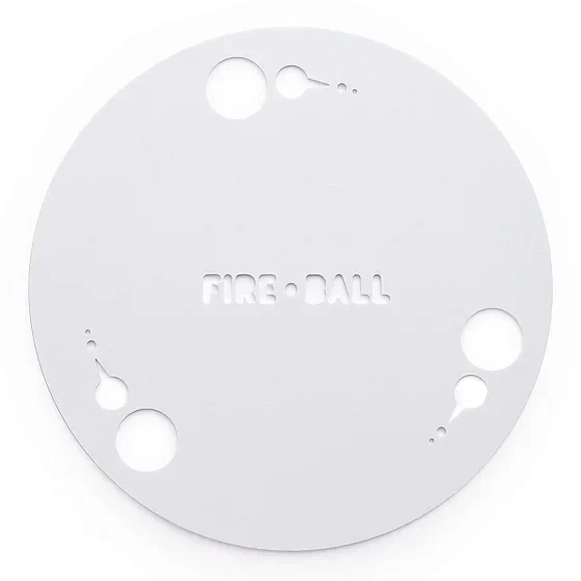 Слипмат Analog Renaissance "EvoMat Fierball", для проигрывателя виниловых дисков, белый