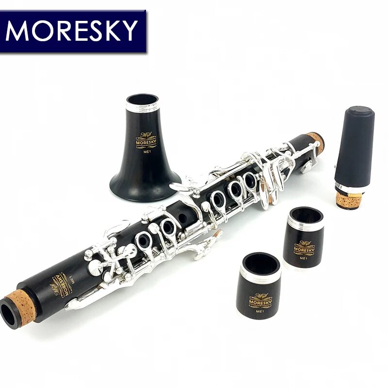 MORESKY ME1 Кларнет Eb красный дерево ebony Silver keys