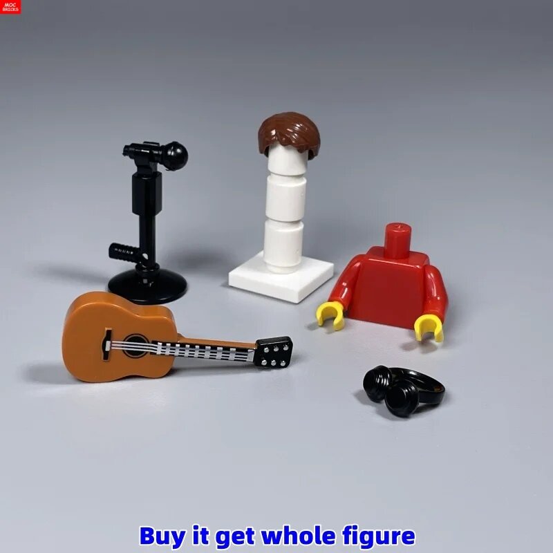 MOC BRICKS Мини-гарнитура из пластика NO.6