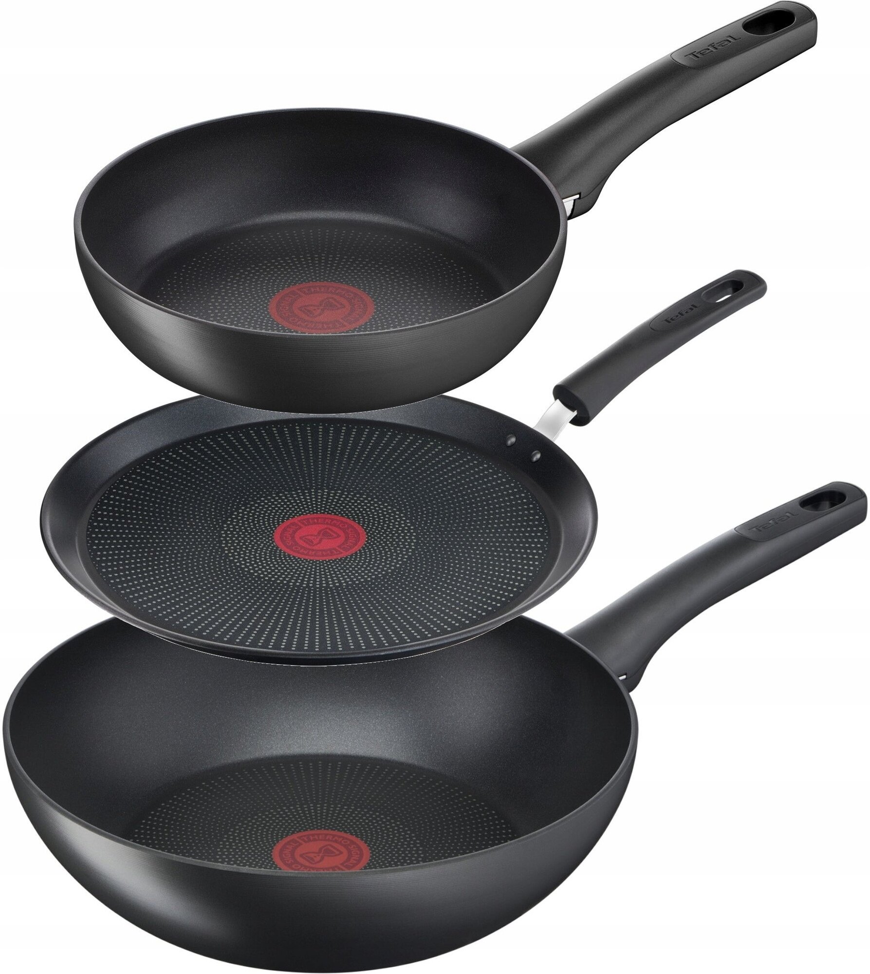 Набор сковородок Tefal Блинная сковорода Ultimate 24 25 28 см вок набор из 3 предметов