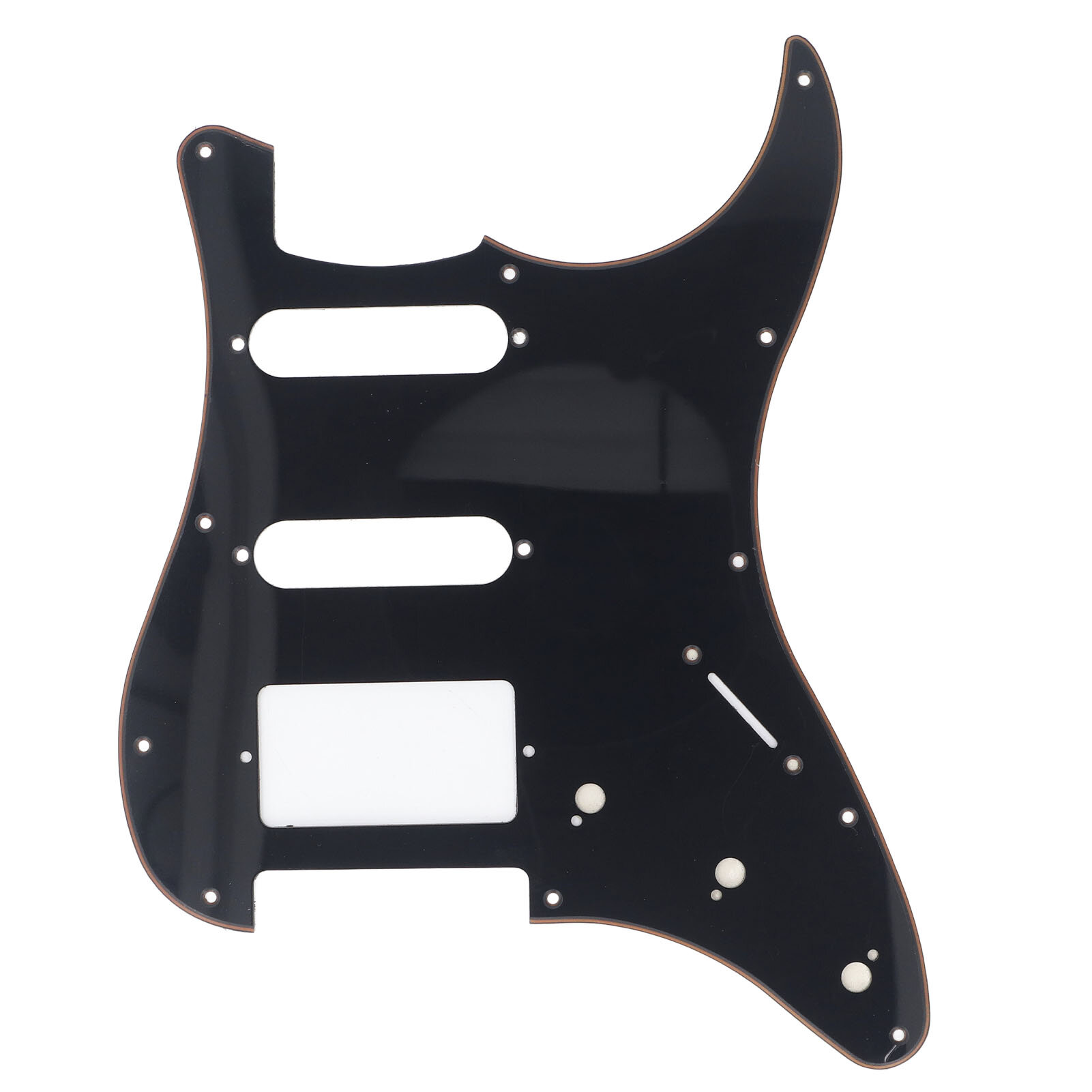 Пластиковая гитара Pickguard 11 Монтажные отверстия 3 слоя HSS Scratch Guar