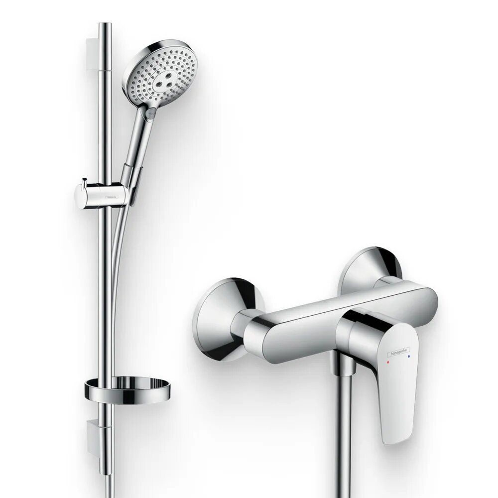 Душевой комплект Смеситель для душа Hansgrohe Talis E 71760000 / Гарнитур Raindance Select S 120 3iet 26630000