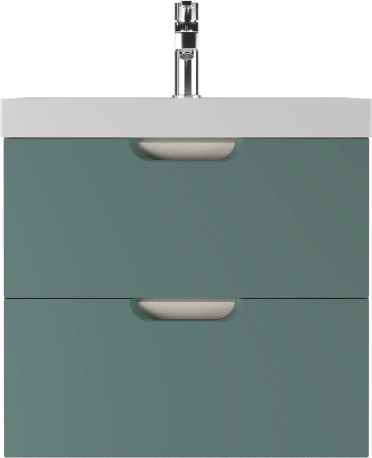 Тумба под раковину без столешницы Домино Dune 60 подвесная, олива