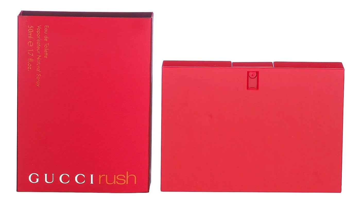 Gucci Rush туалетная вода 50 мл, фруктово-шипровый женский аромат