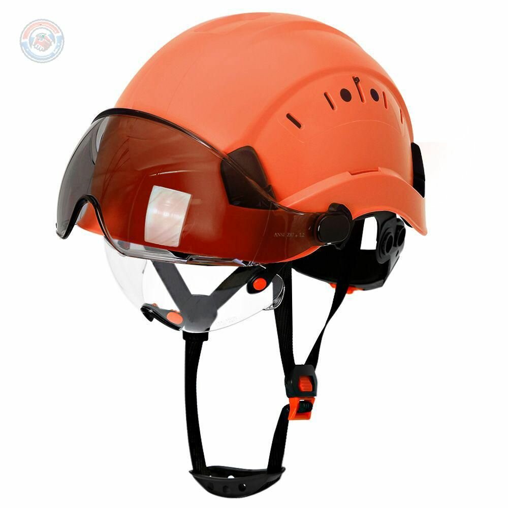 Каска строительная защитная, универсальный шлем для строительства и работы на открытом воздухе, регулируемый размер 52-63 см, соответствие CE EN397, 8 цветов на выбор