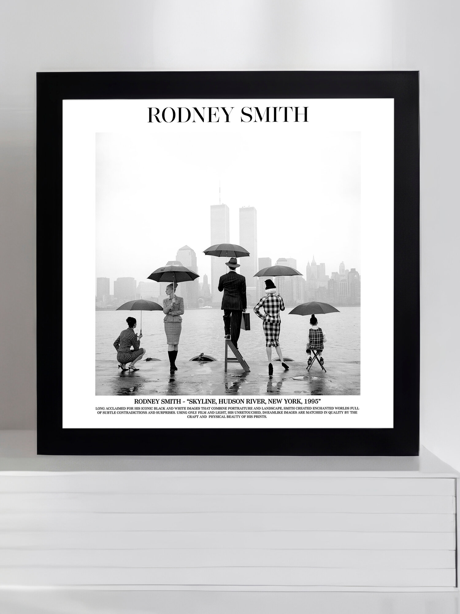 Постер фотография для интерьера Casa Paterna черно-белый Родни Смит - Семья, 50х50