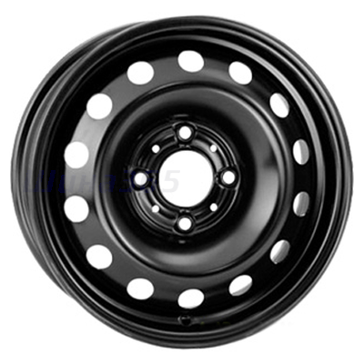 Штампованный колесный диск Magnetto 16000 AM 7x16/4x108 ET32 D65 Black Peugeot 408
