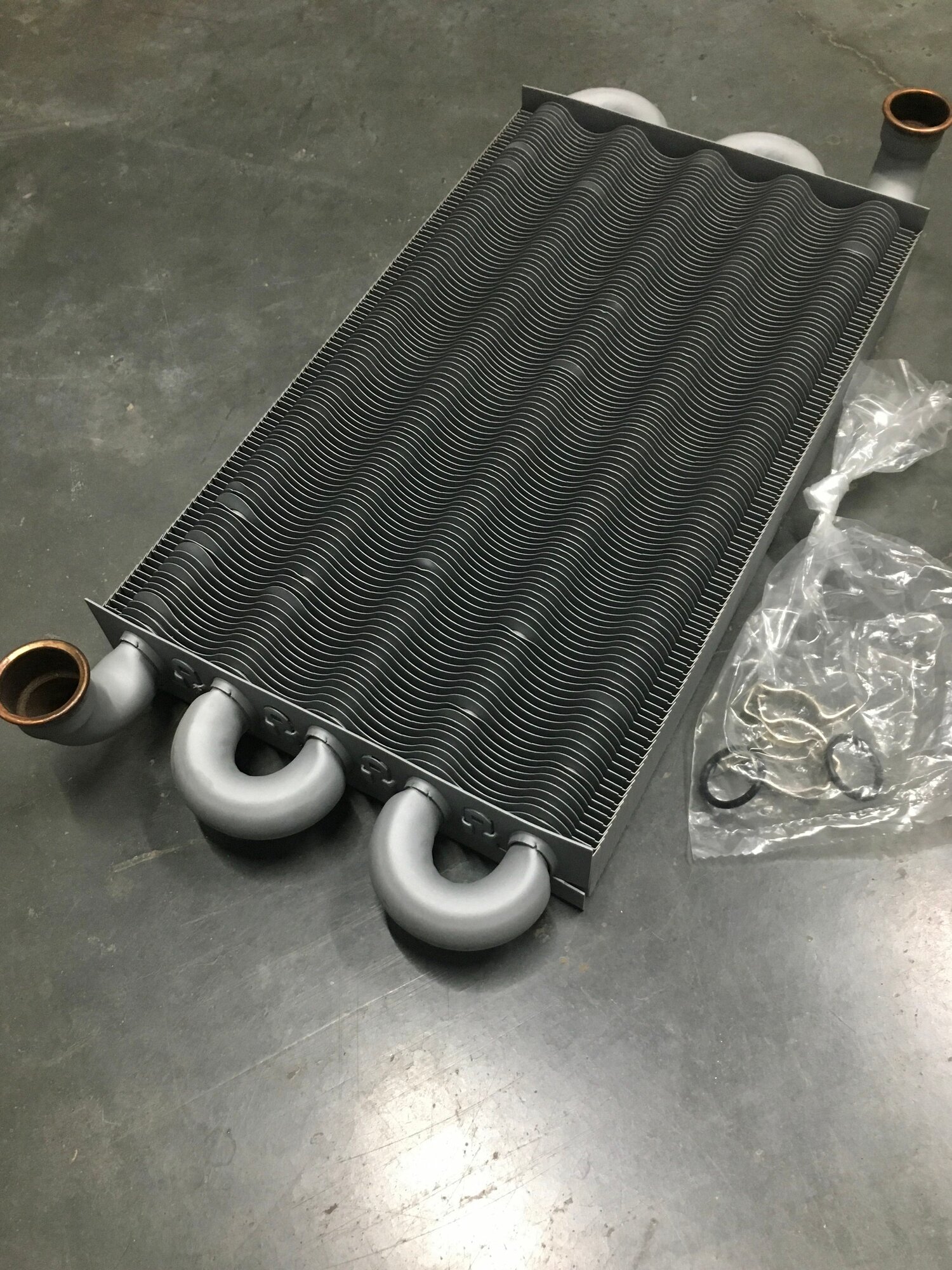 Теплообменник первичный Ferroli (арт.- 37404090, 39822210)