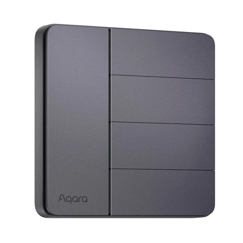 Aqara Smart Wall Switch Z1 Zigbee Gray-4 key