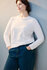 Лонгслив Befree Plus Size, размер XXL, , белый