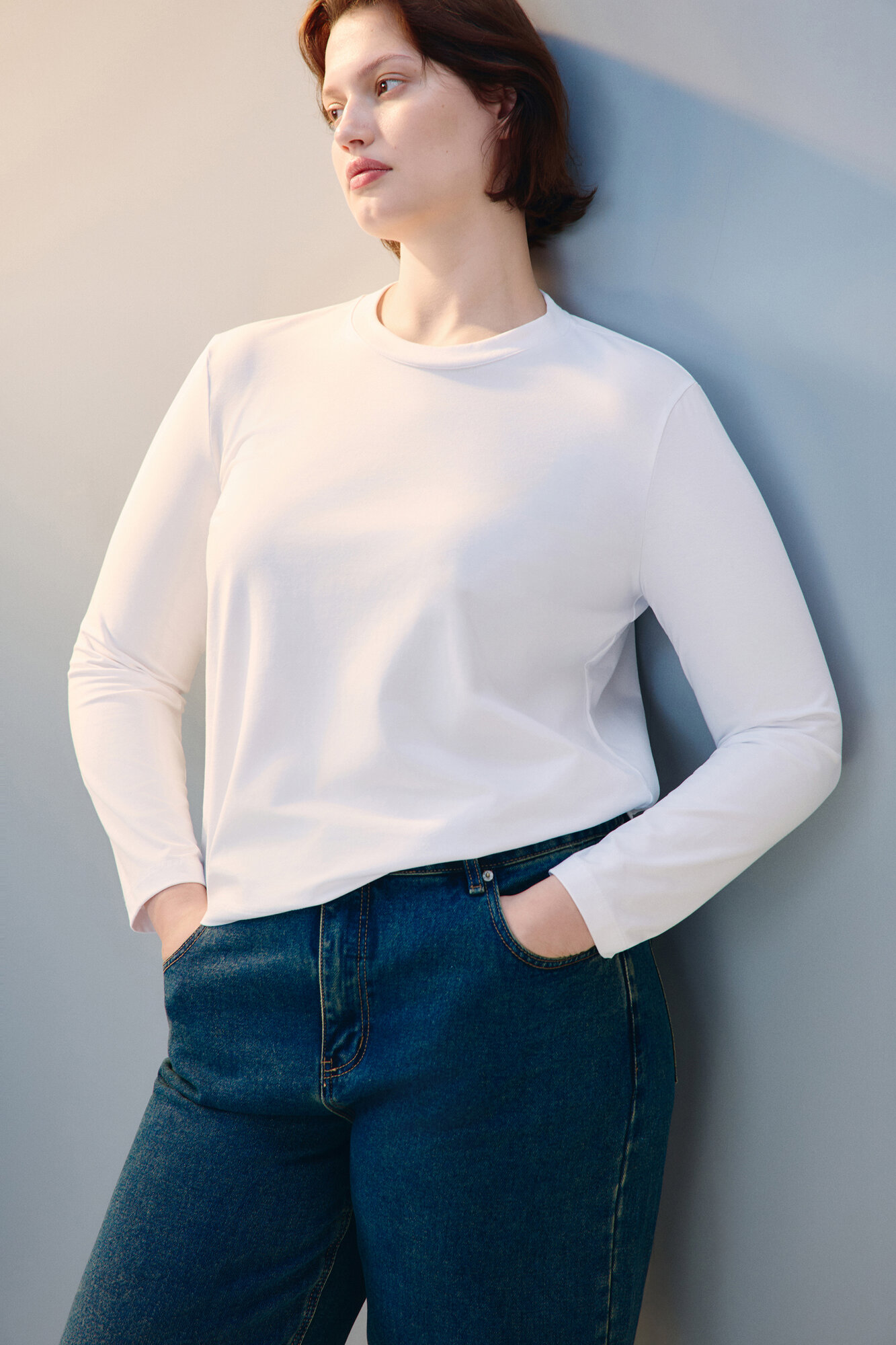 Лонгслив Plus Size