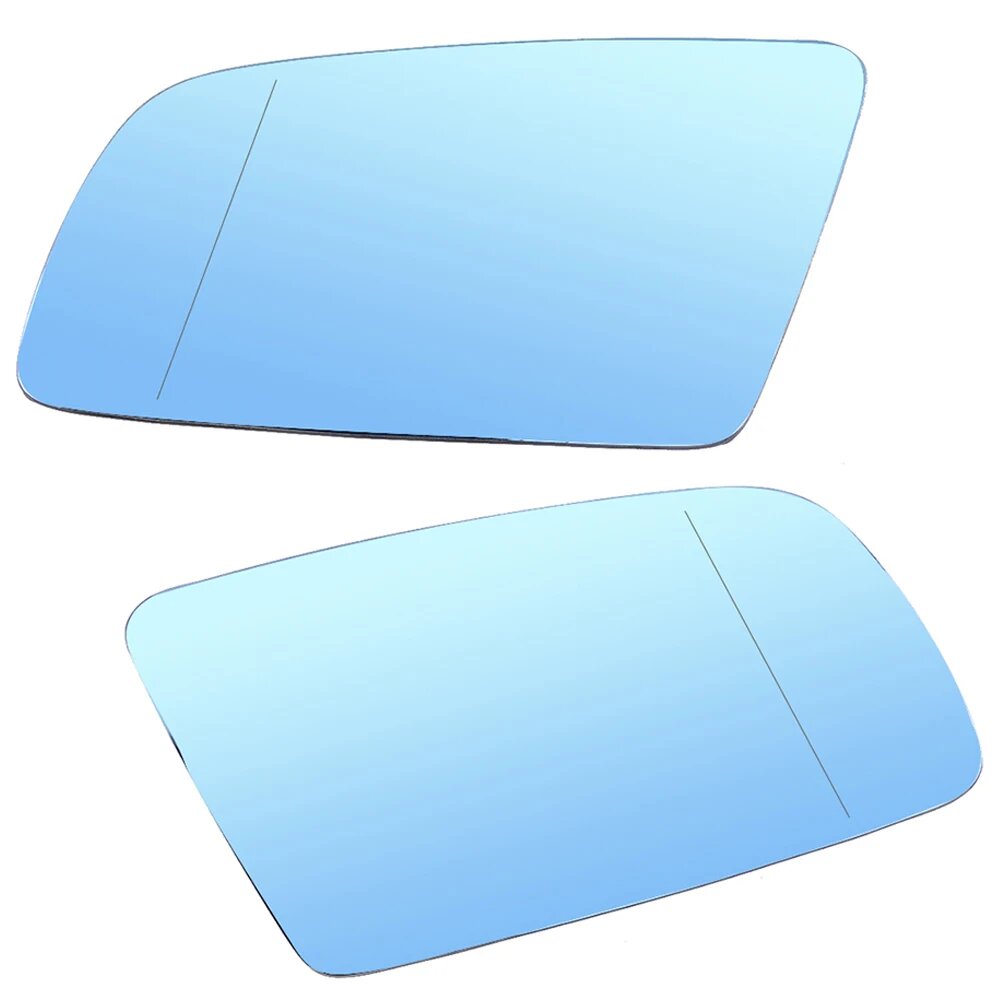 Автомобильное стекло для зеркала заднего вида с подогревом для BMW E60 E63 E64 B00 2004-2010 стекло для бокового крыла с подогревом левое/правое 1 Pair Blue
