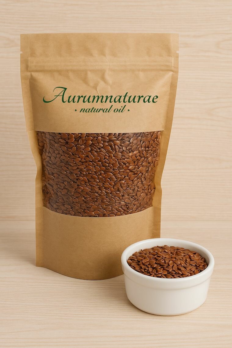 Жмых семян алтайского льна (цельный) 300г