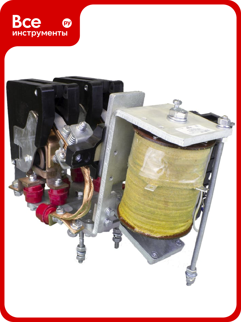 Контактор ООО завод "ЭЛЕКТРОКОНТАКТОР" КТПВ-624 У3, 250А, 220В, ТУ 3426-008-91328404-2011 2000000034669