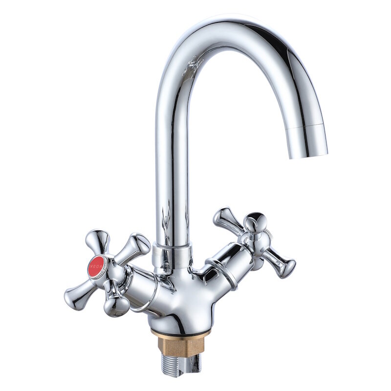 Смеситель для раковины Voda LGN26L, хром