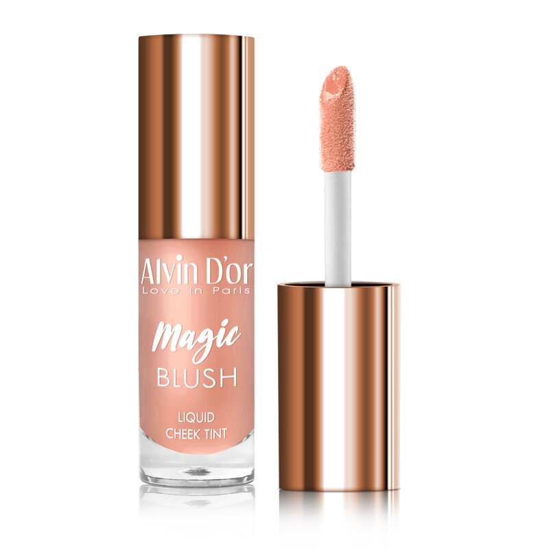 Жидкие румяна-тинт для лица "Alvin d'or" Magic blush liquid тон 04