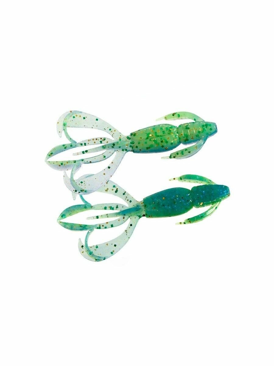 Силиконовая приманка Keitech Crazy Flapper 2.8 #EA#17 midnight chart back