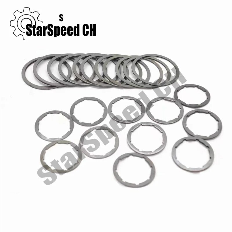 DQ200 0AM 7-скоростная автоматическая коробка передач DSG Gen 1, комплект прокладок шайбы регулировки вилки переключения передач с двойным сцеплением для VW Golf Skoda, Gen 1