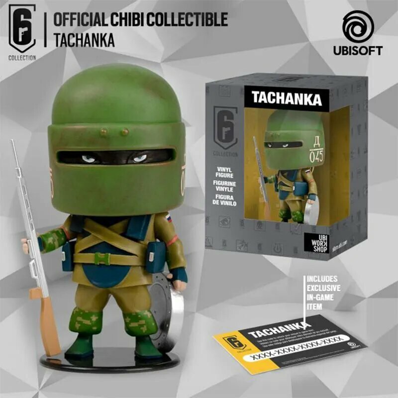 KNOW EASY-Ubisoft Rainbow Six Siege Collection / Подарочный набор-сюрприз для модели игрового персонажа для взрослых с карточкой игрового реквизита, подходит для детей от 18 лет и старше