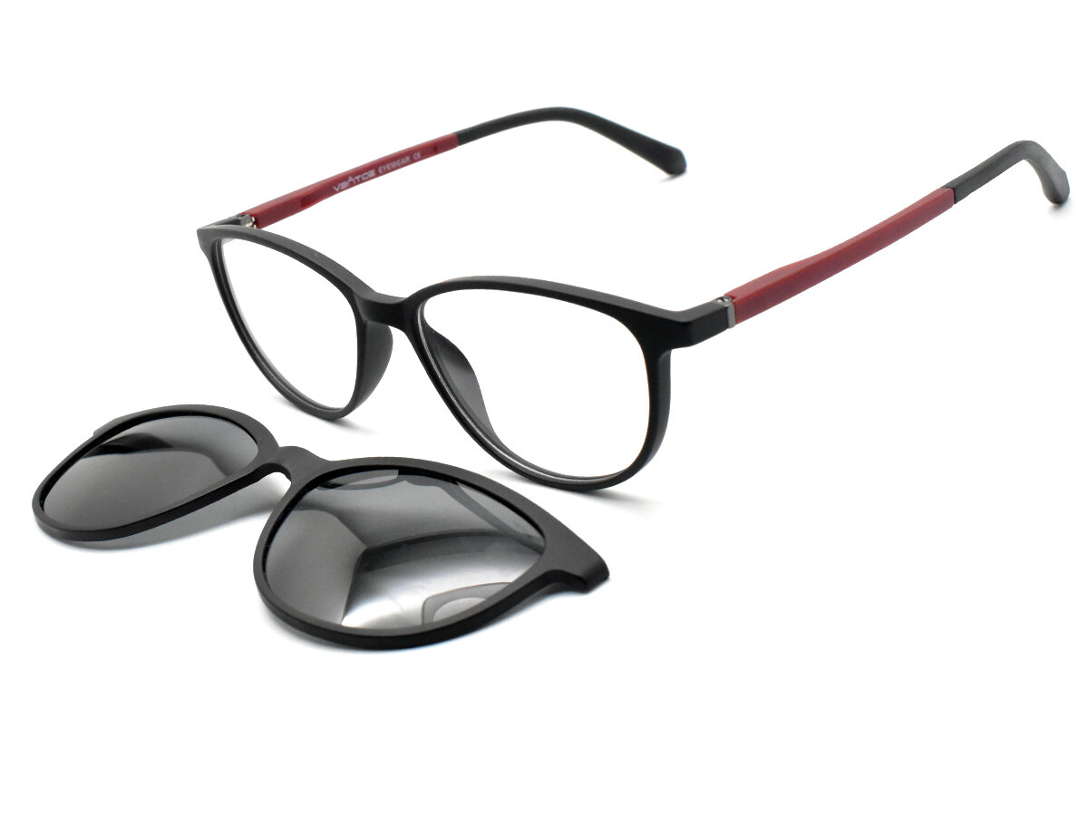 Оправа для очков VENTOE VCL4202 C11 пол Унисекс форма оправы Кошачий глаз цвет оправы Чёрный