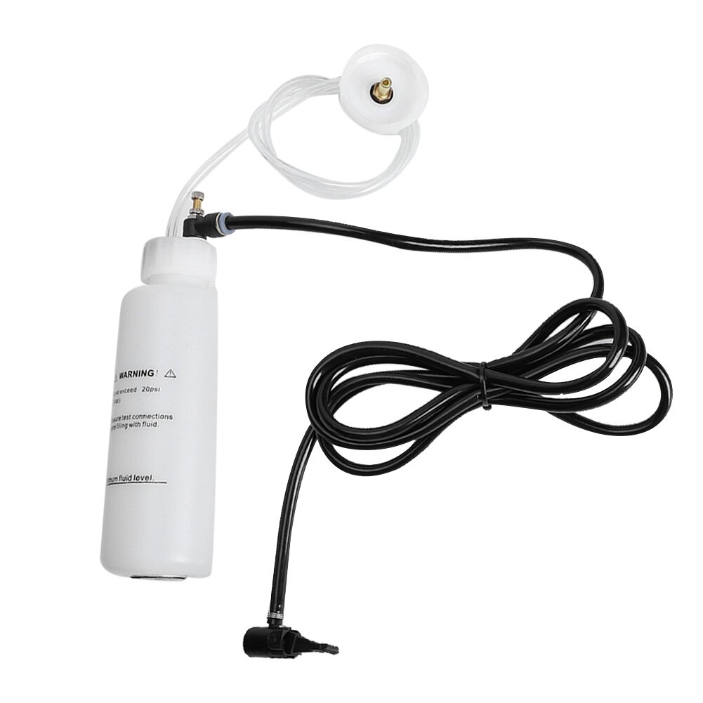 Набор для прокачки тормозов и сцепления 500 мл с вакуумным насосом для автомобиля
