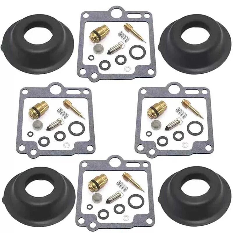 4X для Yamaha XJR1200 1994-1998 XJR 1200, комплект для ремонта карбюратора, ремонтная диафрагма