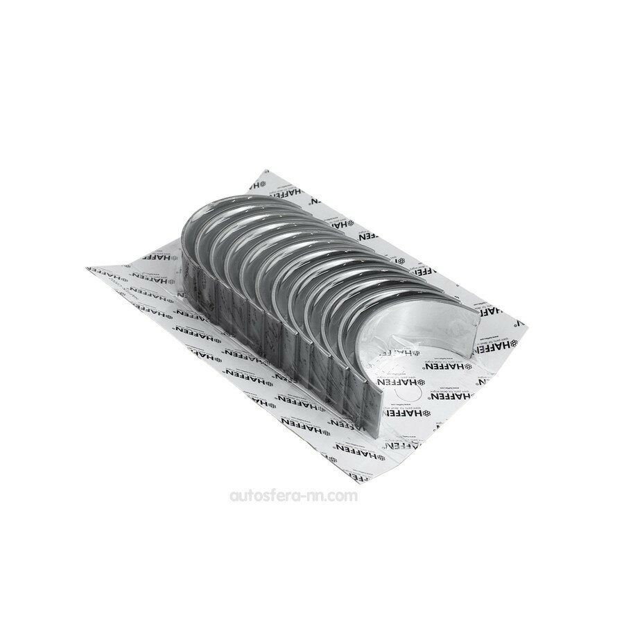 HAFFEN 0545 Вкладыши КАМАЗ Камминз 6ISBe, 6ISDe шат. (комплект) (3969562+4893693) (Haffen)